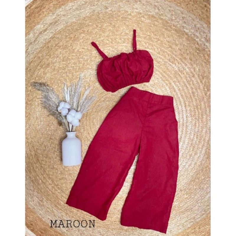 Little Vella Puffy Top with Square Pants Coords ( 5-8 Years old ...