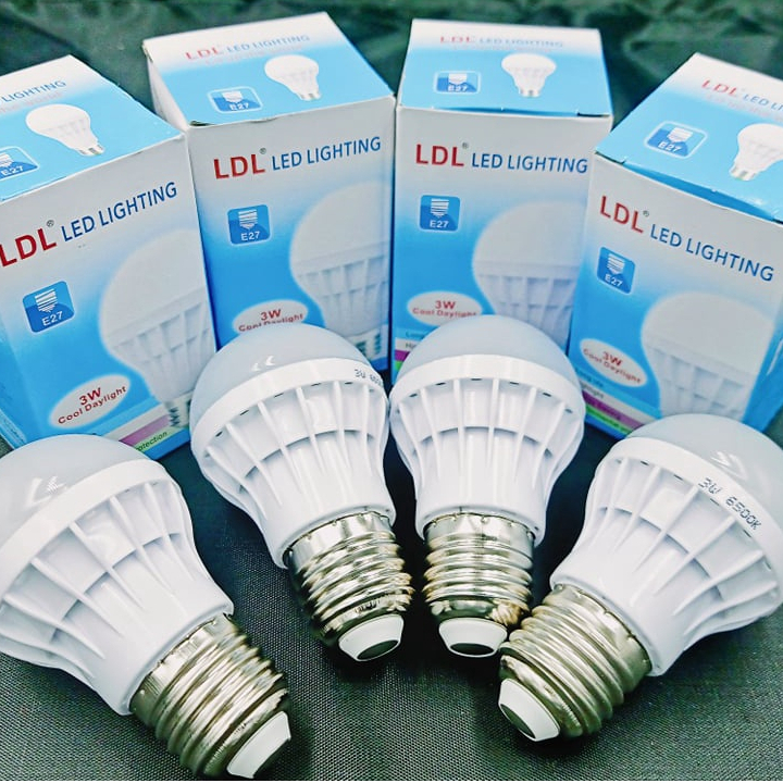 LDL Led Light Bulb Led Bulb Cool Daylight E27 Energy-saving lamp 2W 3W ...
