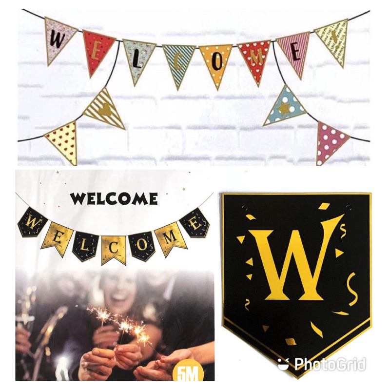 Welcome! banners (2 kinds) | Shopee Philippines