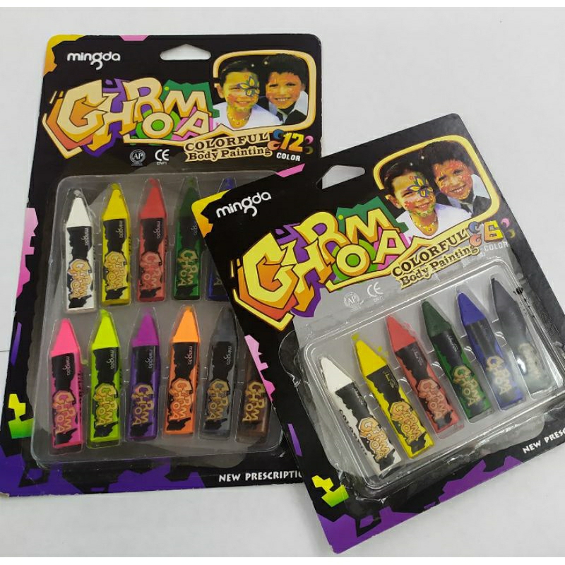 Colorful BODY PAINT/FACE PAINT | Shopee Philippines