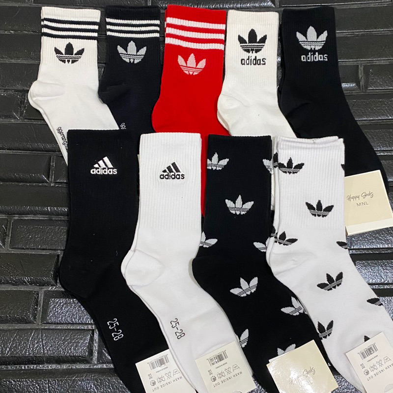 Iconic Socks Adidas Basic Crew Socks | Shopee Philippines