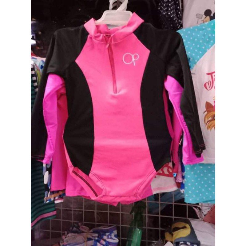 rush guard for kids baby girl (2-8 years old) | Shopee Philippines