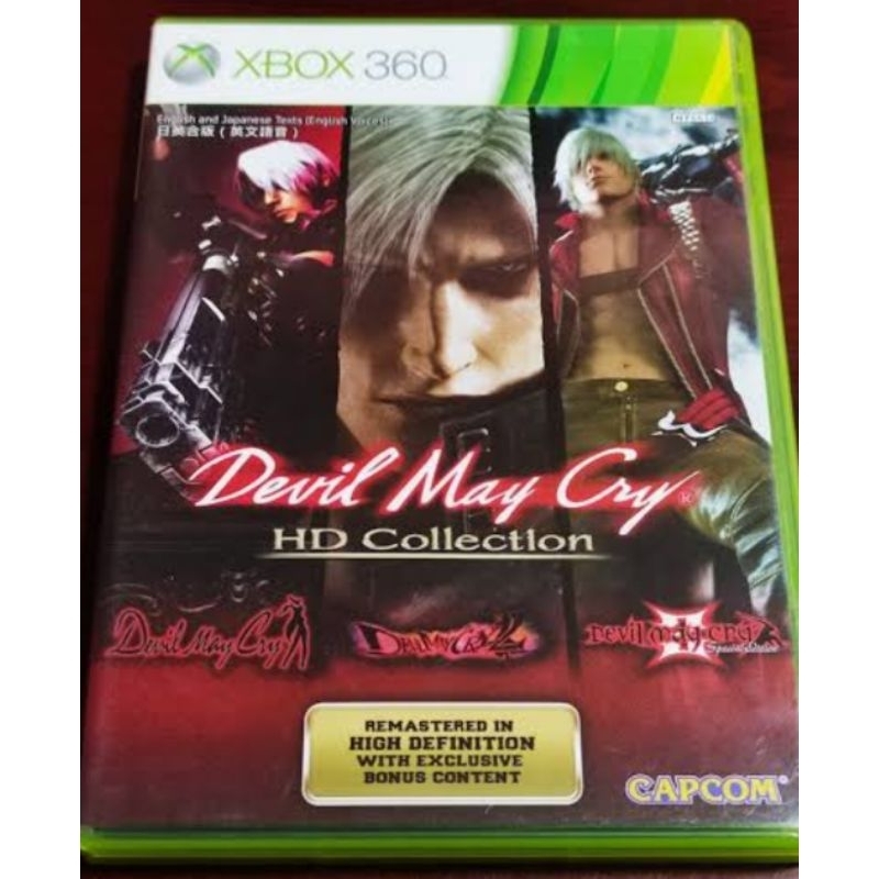 XBOX 360: DMC DEVIL MAY CRY HD COLLECTION, MINT CONDITION, NTSCJ ...