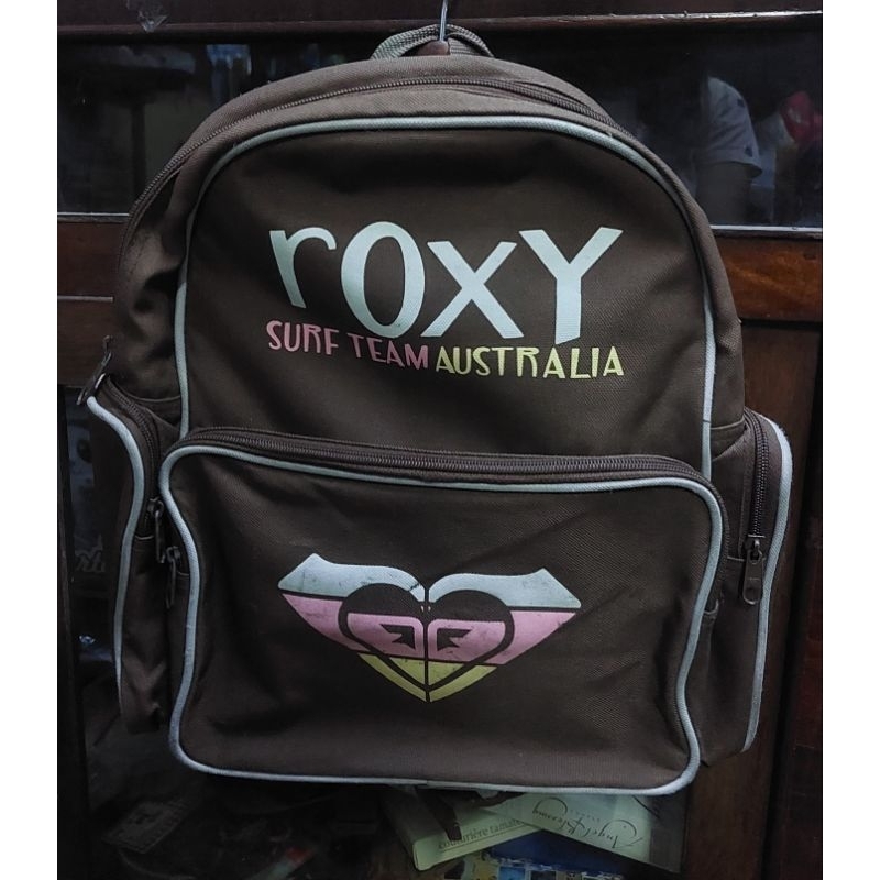 Prelove Roxy Brown Backpack | Shopee Philippines