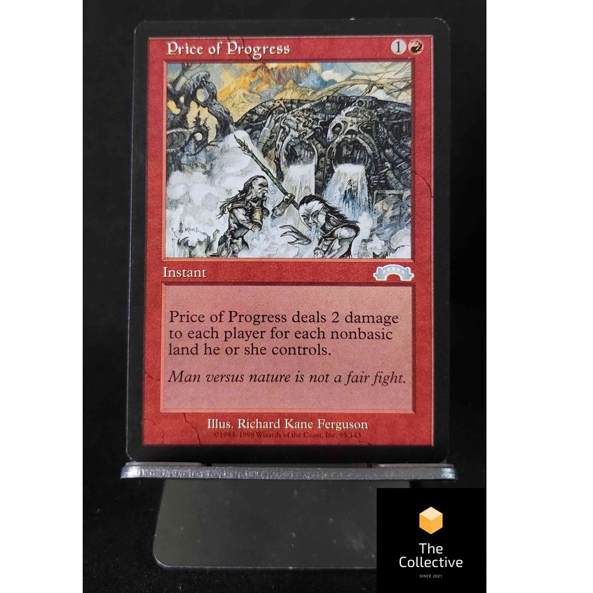 Magic the Gathering - MTG Card Game - Price of Progress - [ID: RB1] | Shopee Philippines