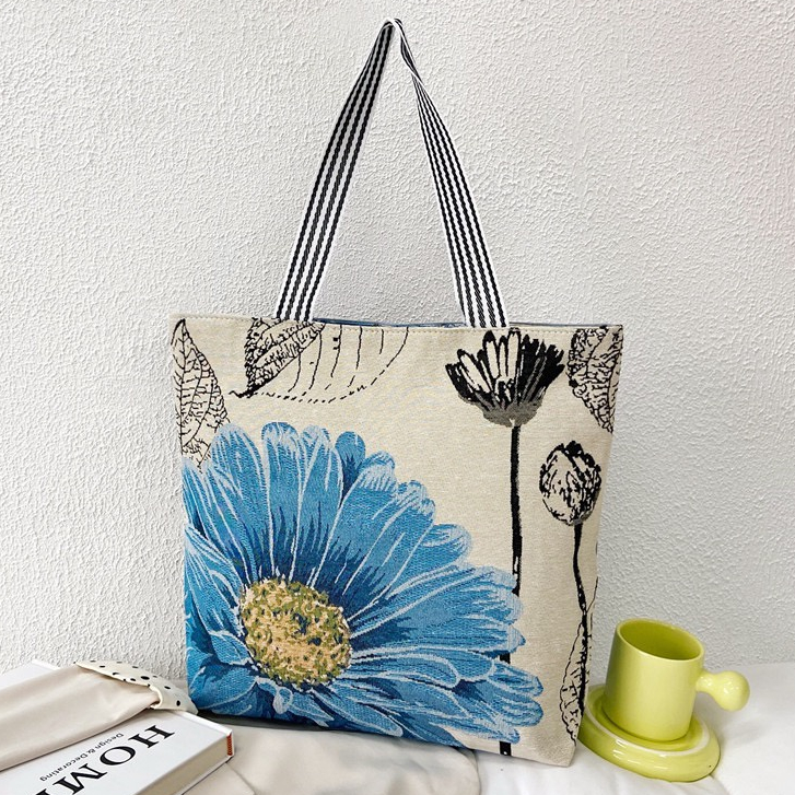 Canvas Tote Shoulder Bag Fashion Female Tote Bag With Zipper Cute ... Canvas Tote Shoulder Bag Fashion Female Tote Bag With Zipper Cute ...