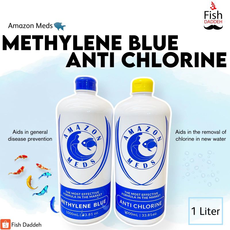 Amazon Meds Methylene Blue | Anti-Chlorine 1Liter | Shopee Philippines