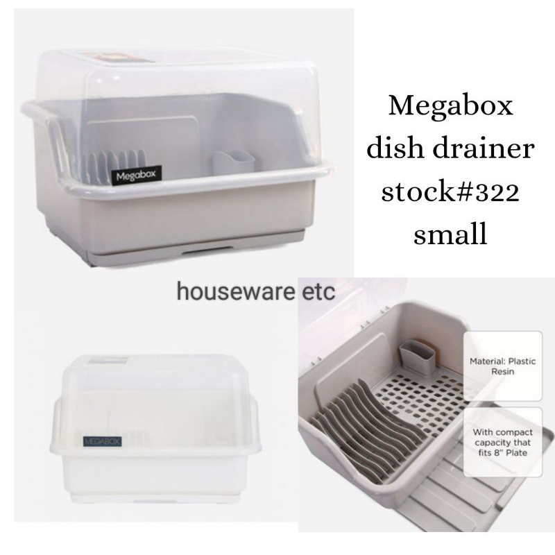 MEGABOX DISH DRAINER SMALL Mg-322 | Shopee Philippines