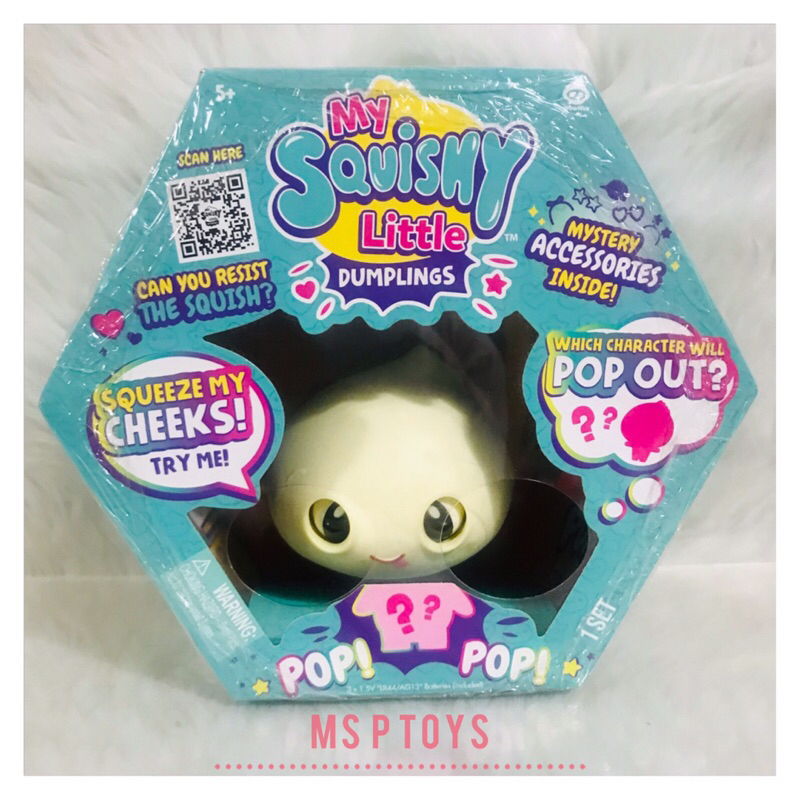 My Squishy Little Dumplings Interactive Toy - DOT (Blue) | Shopee Philippines