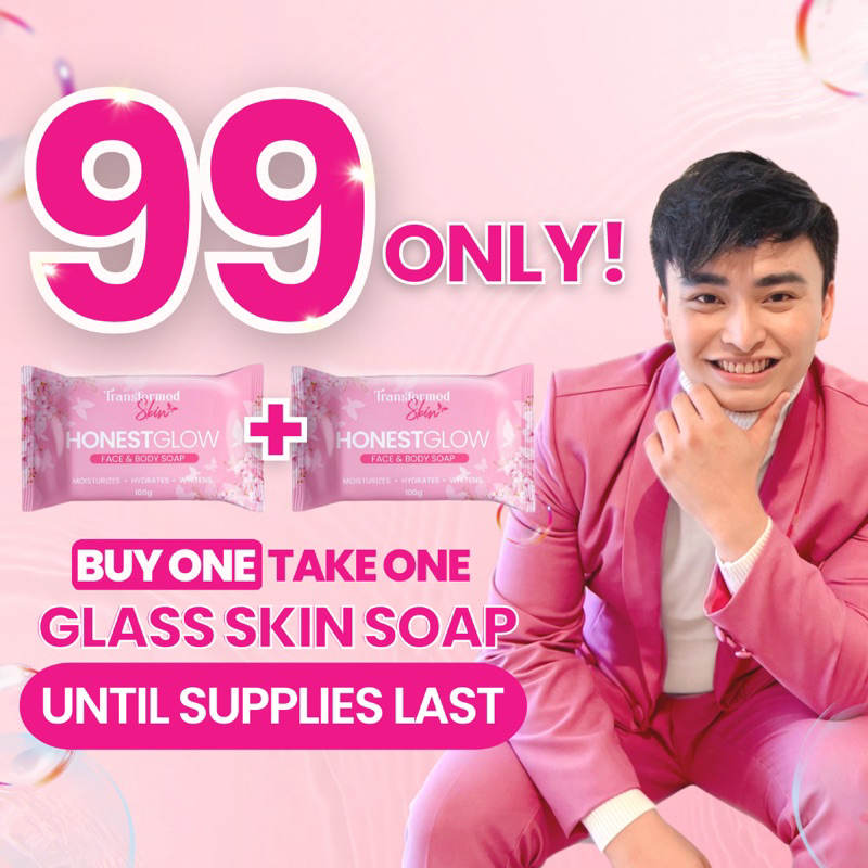 HonestGlow Glass Skin Soap | Shopee Philippines