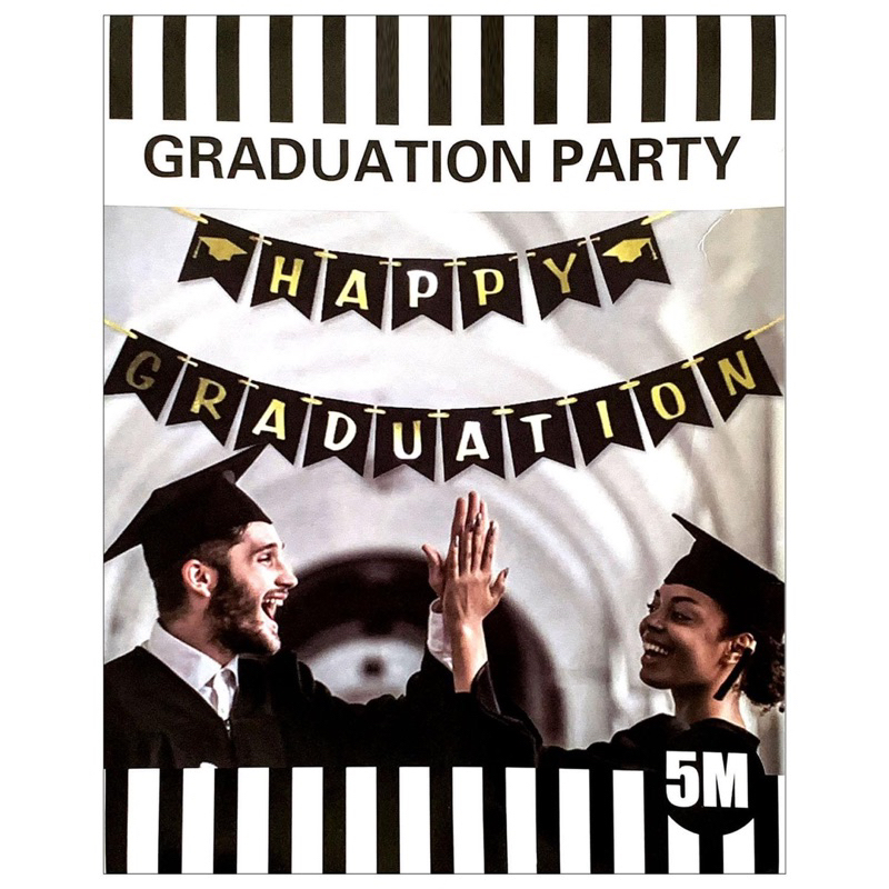Happy Graduation / Grad / Congratulations Letter Banner | Shopee ...