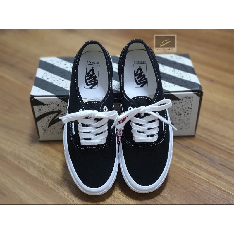 Original VANS Vault OG Authentic LX Black/White SS20 | Shopee Philippines