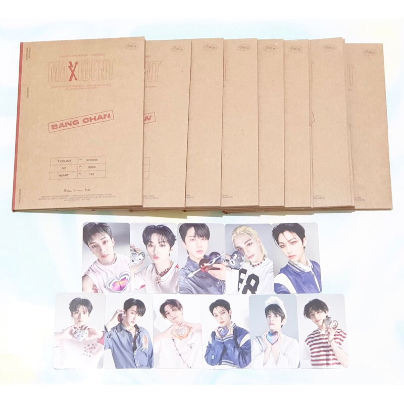[SALE!][ONHAND] Stray Kids Maxident Case Version Album + Photocard Sets ...