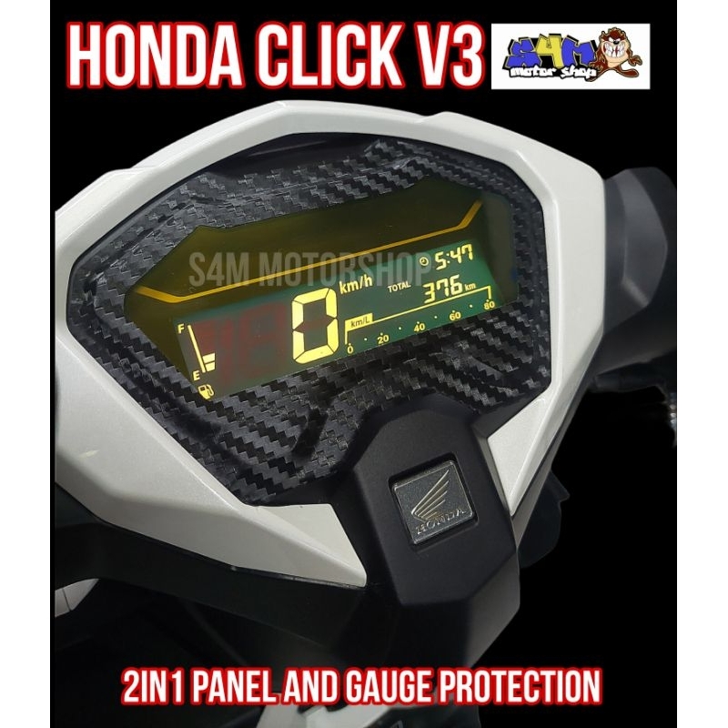 HONDA CLICK V3 Gauge and Panel Protector (Anti-Crack Lens) | Shopee ...