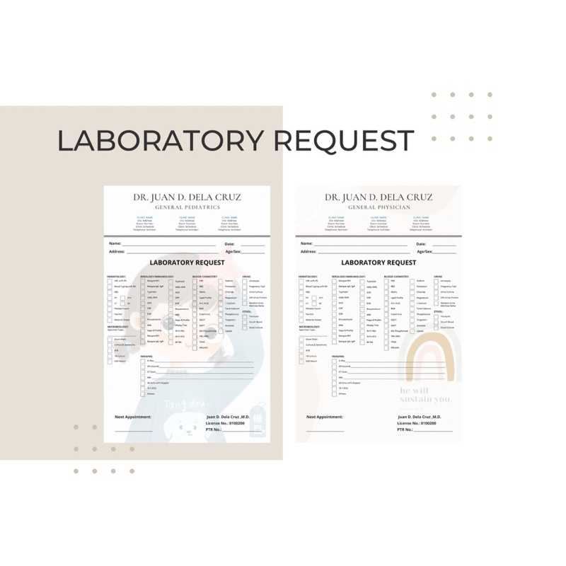 CUSTOMIZABLE RX PAD, PRESCRIPTION PAD, MEDICAL CERTIFICATES, LAB ...