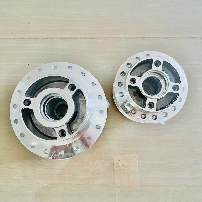 front and rear hub set for xrm125 FI/ trinity (dual disc) | Shopee ...
