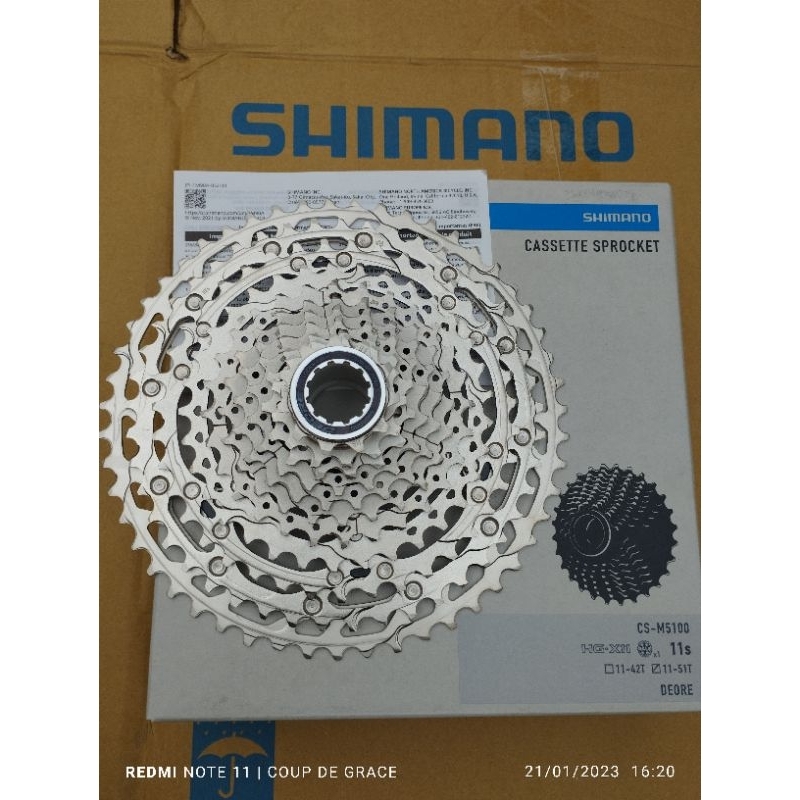 DEORE 12/11 SPEED COGS WITH BOX (M6100 AND M5100) | Shopee Philippines