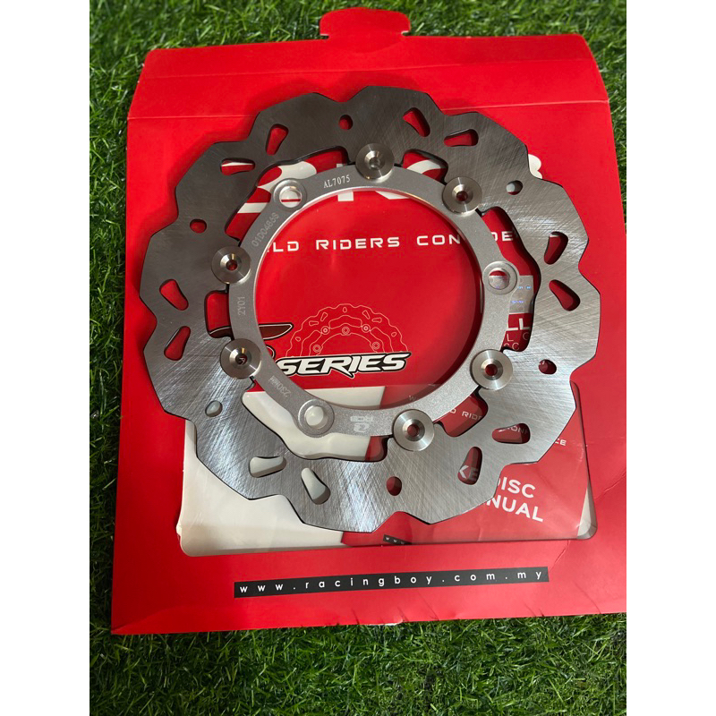 RCB 230mm stock floating alloy disc for aerox and nmax front only ...