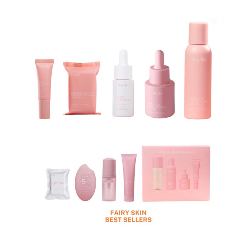 Fairy Skin Derma Set | Fairy PREMIUM BRIGHTENING KIT l Derma Soap ...
