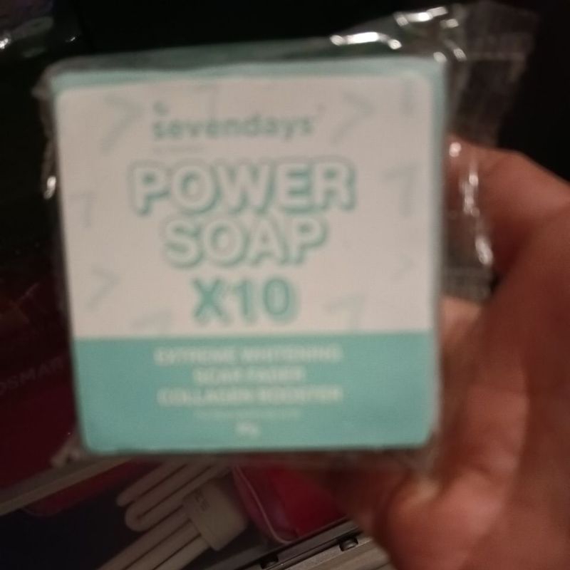 sevenday power soap x10 80g | Shopee Philippines