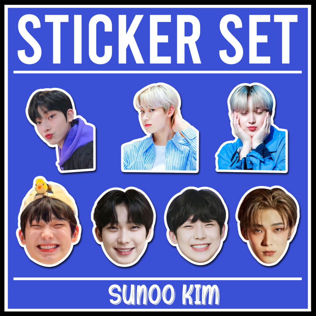 Sunoo Kim Sticker Set | Shopee Philippines
