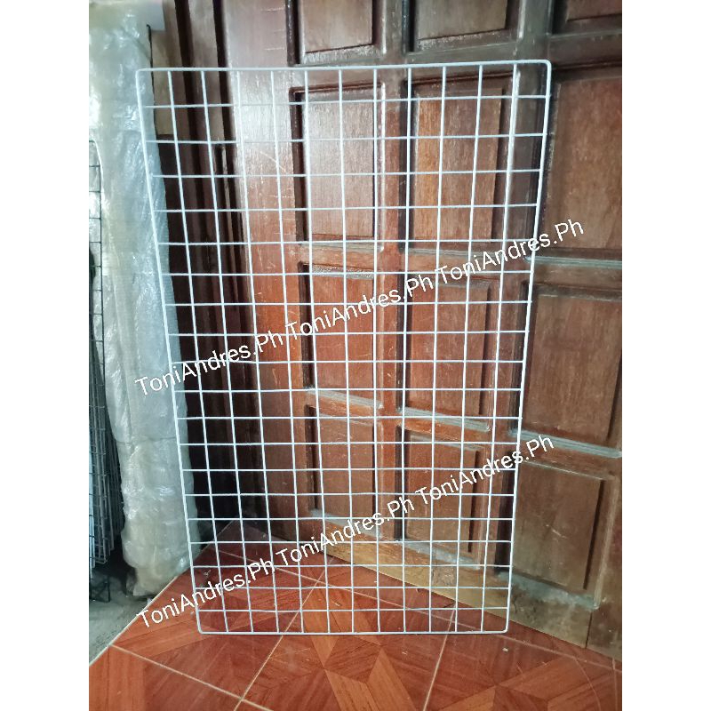 (60x100cm-Thin) Wall Mount Screen Wire Mesh Grid Panel Wall Decoratiom | Shopee Philippines