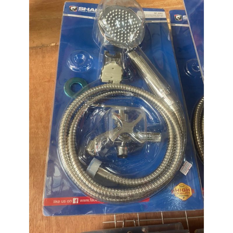 TEL HOSE SHOWER 1WAY SET (SHARK) | Shopee Philippines