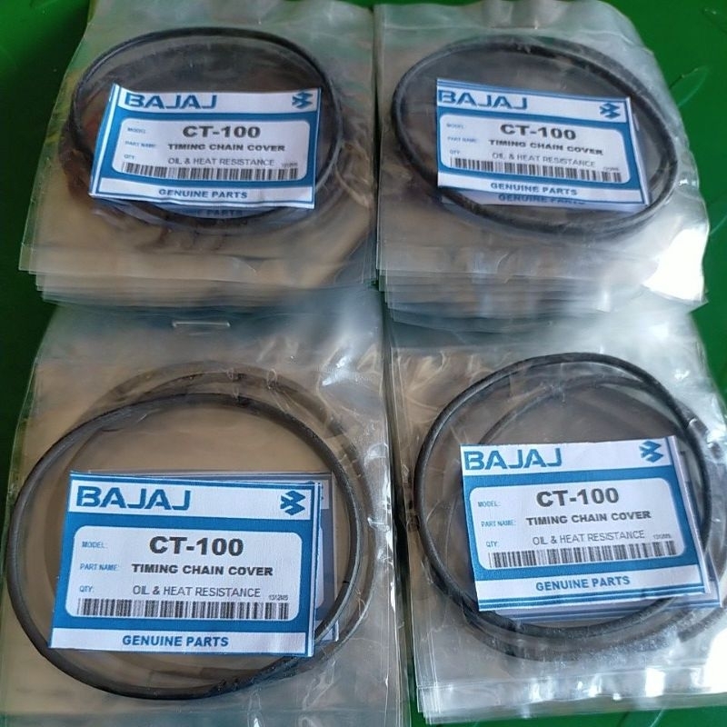 BAJAJ O-RING CT-100 TIMING CHAIN COVER (Oil & Heat Resistance) GENUINE ...