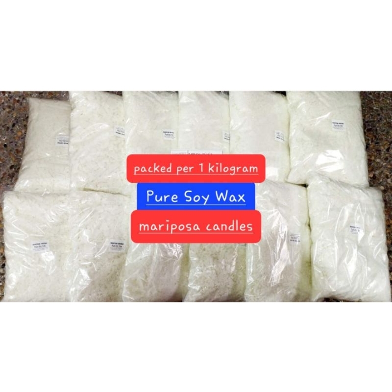 Pure Soy Wax for Candle Making ( 1 Kilogram/pack) | Shopee Philippines