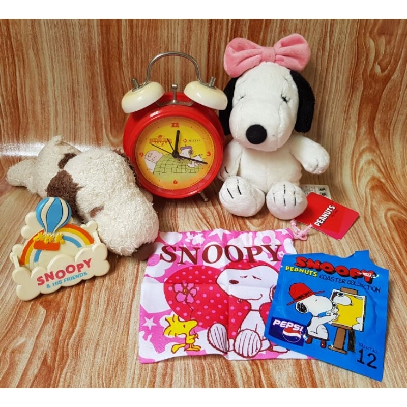 Assorted Snoopy Peanuts Merch Bundle Preloved | Shopee Philippines