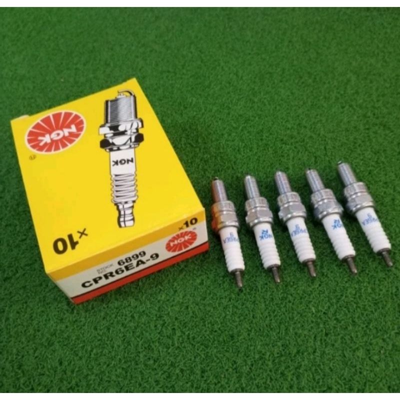NGK Sparkplug CPR6EA-9 barako/wave125/Raider150 (10pcs per box ...