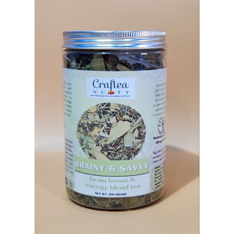 Green Tea with Ginkgo Biloba Rosemary | BRAINY AND SAVVY | Memory tea ...