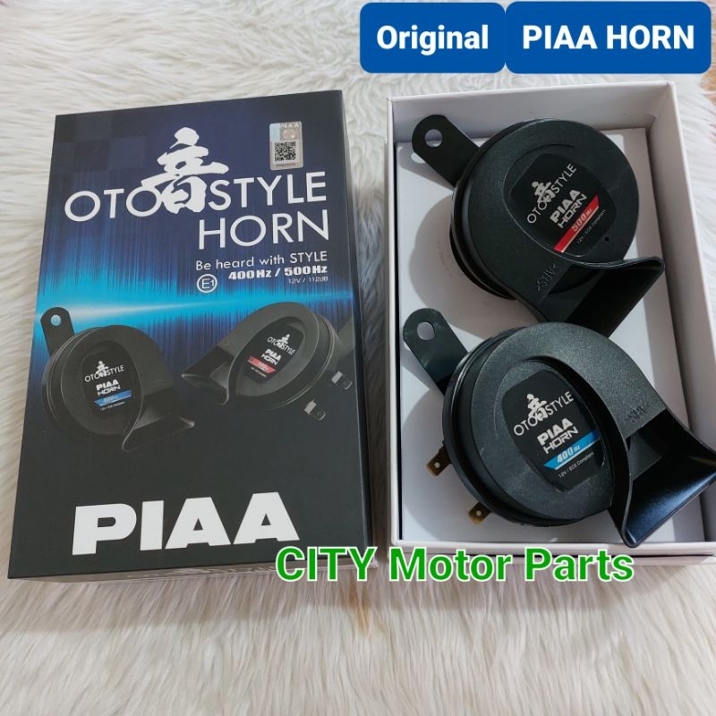 ORIGINAL PIAA HORN for motorcycle (set) | Shopee Philippines