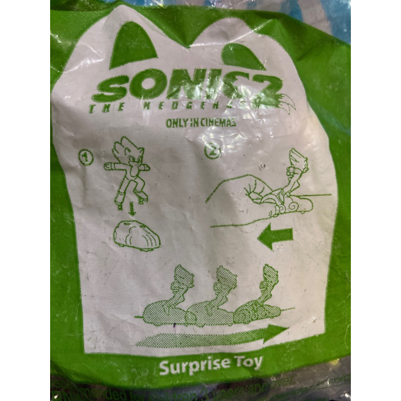 Sonic Mcdonalds Happy Meal Toys (Sold per piece) | Shopee Philippines