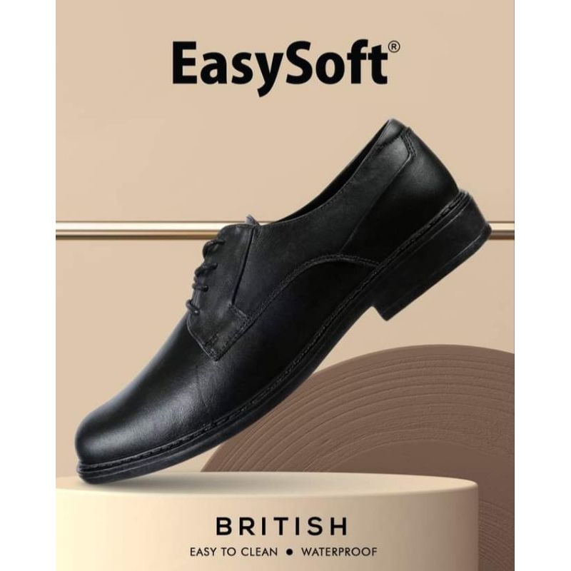 Easy Soft BRITISH Formal Shoes by World Balance - Men's Shoes (Black ...