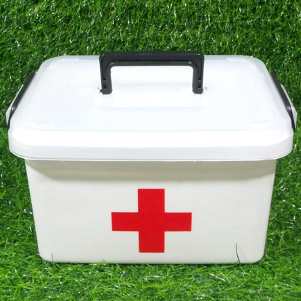 First Aid Kit Portable Emergency Box for Household Outdoor Storage ...