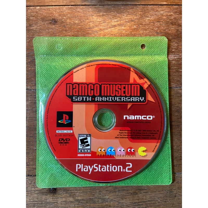 PS2 Namco Museum 50th Anniversary (Disc Only) | Shopee Philippines
