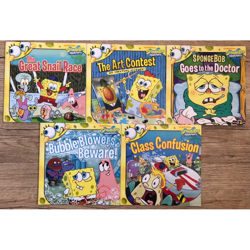 Assorted Spongebob Squarepants Picture Story Books (Children’s ...