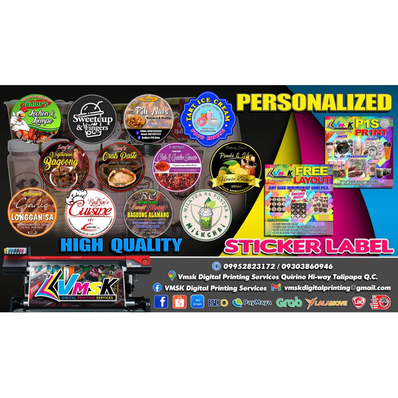 Sticker Waterproof Smudge Proof | Shopee Philippines