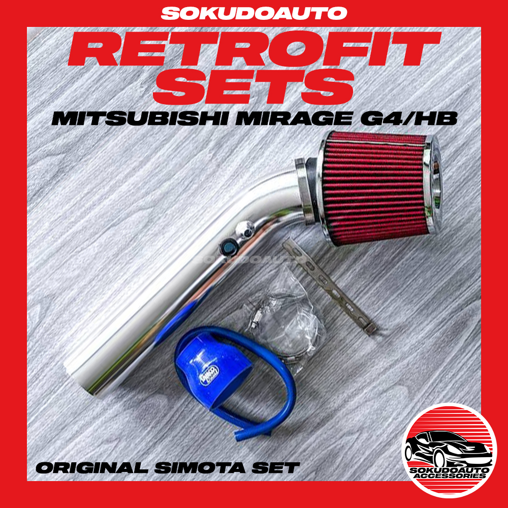 Mitsubishi Mirage G4/HB Retrofit Intake Sets - SokudoAuto | Shopee ...