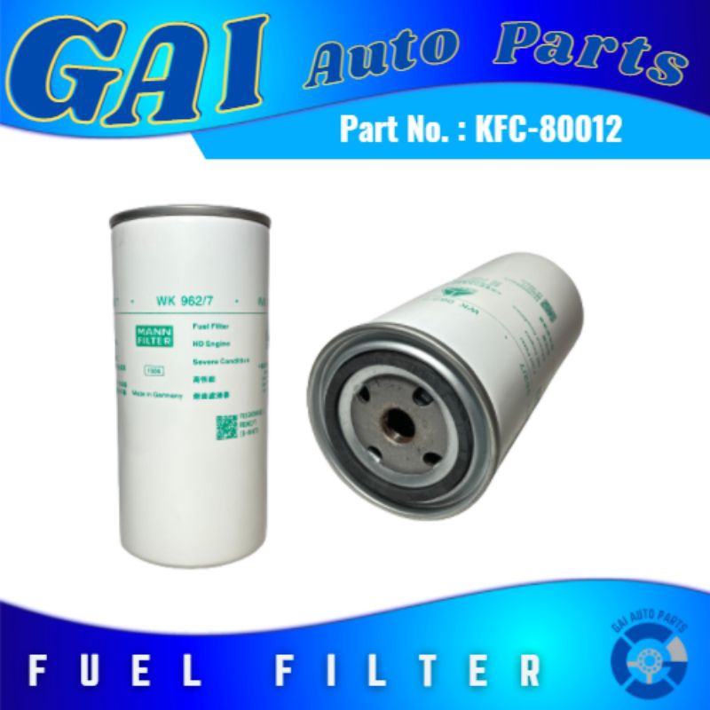 Fuel Filter for HOWO WD615 / Weichai 205x96 (KFC-80012) MANN-FILTER ...