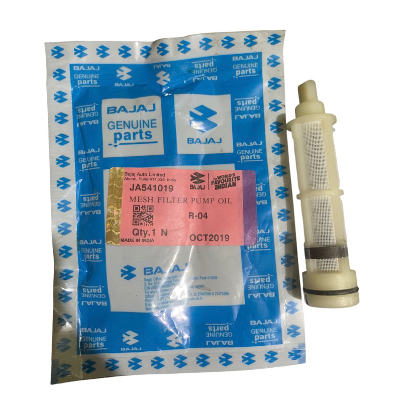 BAJAJ RE MESH FILTER OIL PUMP GENUINE | Shopee Philippines