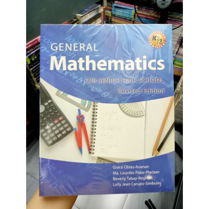 General Mathematics Senior High Book | Shopee Philippines