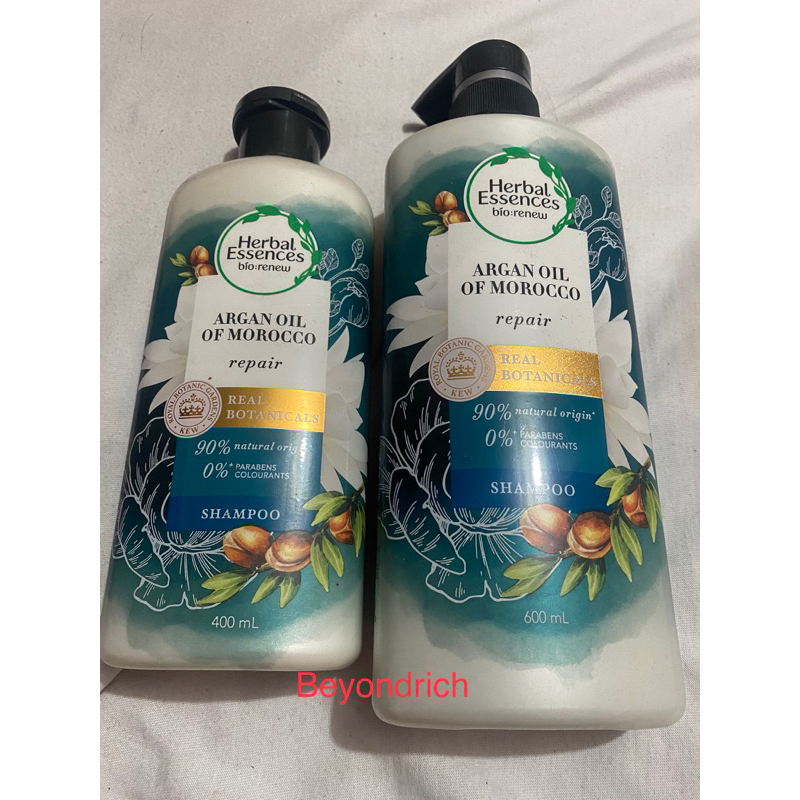 Herbal Essences Argan Oil of Morocco Repair Shampoo 400/600ml Real ...