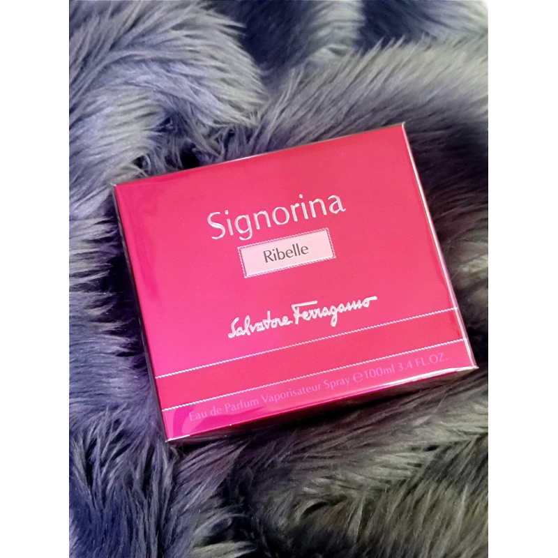 Salvatore Ferragamo Signorina Ribelle demo bottle with cap edp 100ml ...