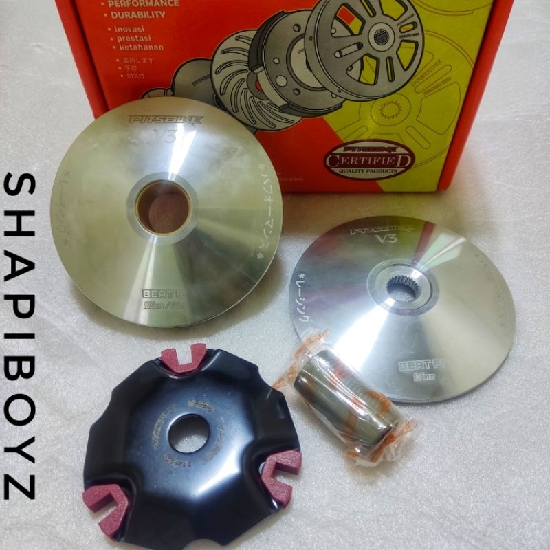pitsbike pulley set beat fi version 3 | Shopee Philippines