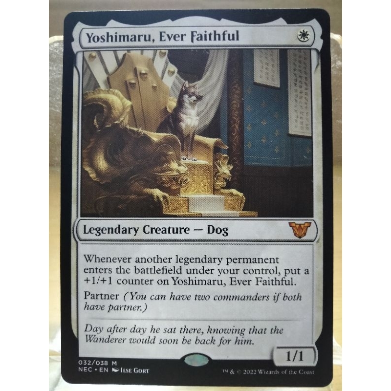 Magic: The Gathering(MTG) Card Yoshimaru, Ever Faithful Neon Dynasty ...