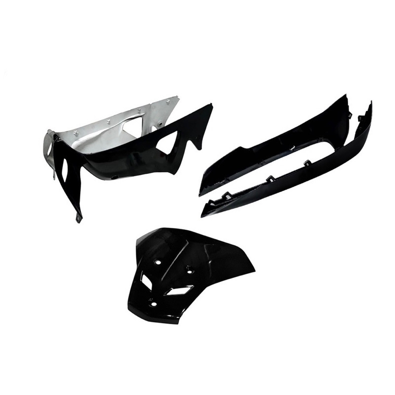 Motorcycle Body Kit Honda Wave 100 Front And Side Cover Set | Shopee ...