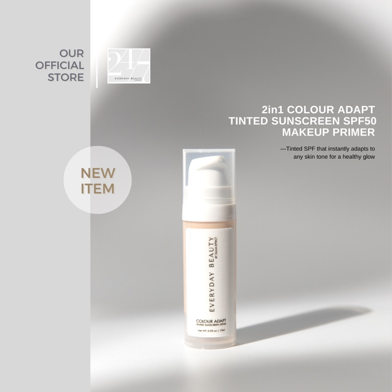 2in1 COLOUR ADAPT TINTED SPF50 | MAKEUP PRIMER— Adjust to your skintone ...