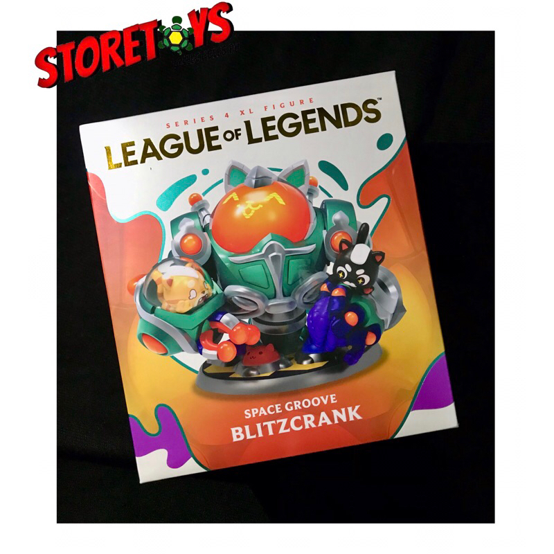 Space Groove Blitzcrank XL Figure - League of Legends Original Riot ...